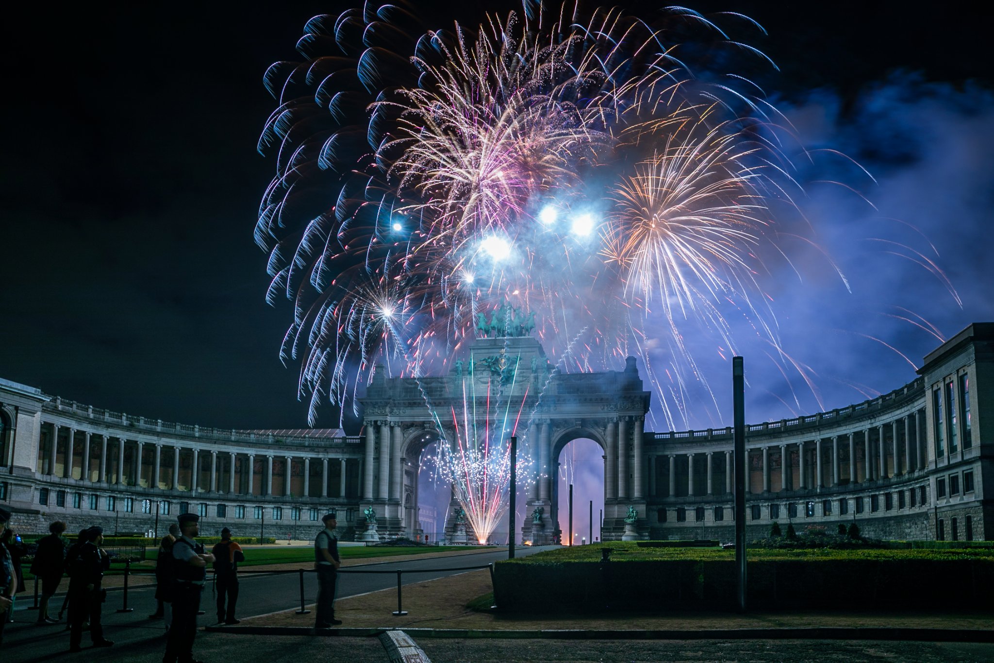 Feu d’artifice de la fête nationale belge 2022 – Noblesse & Royautés