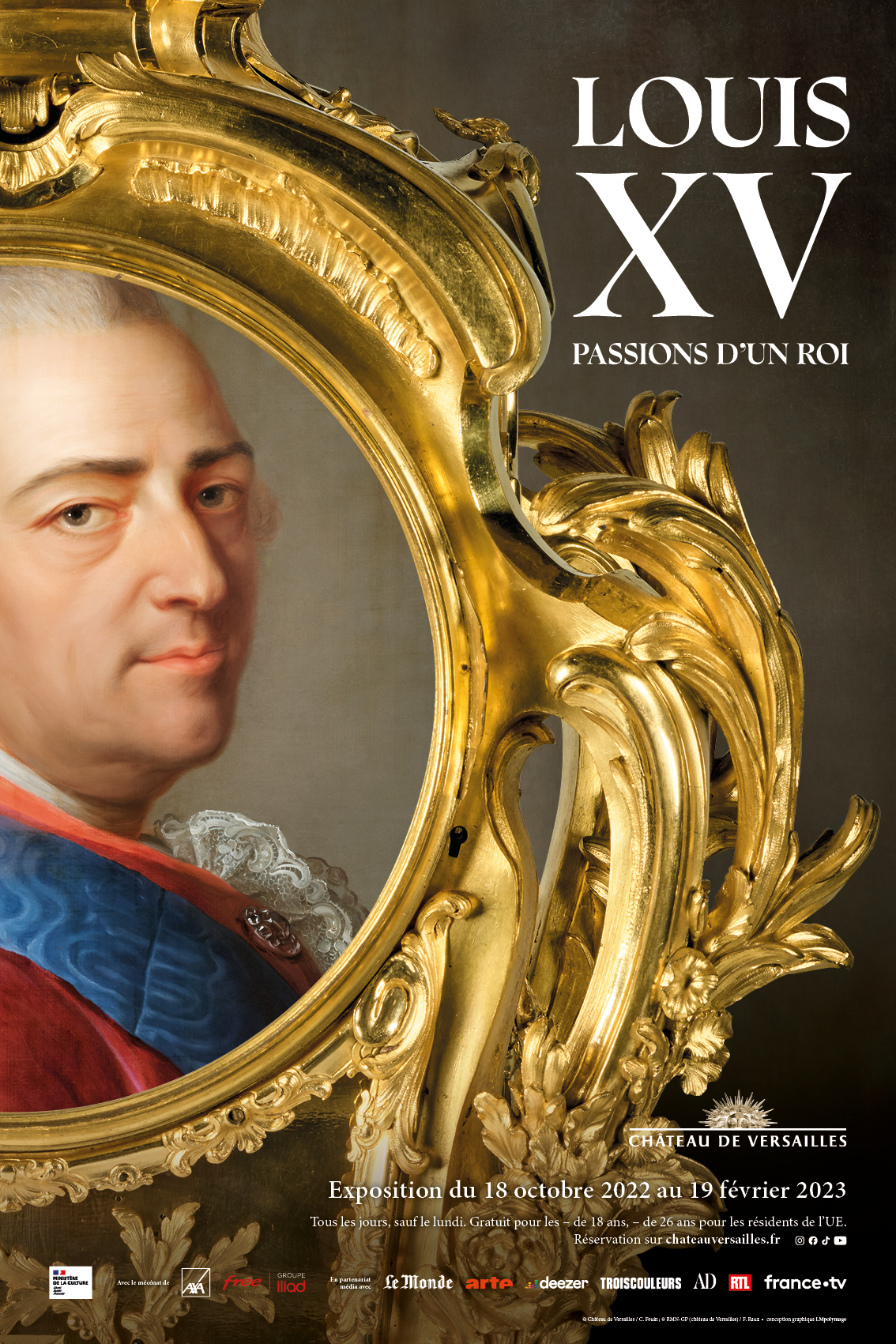 Exposition « Louis XV, les passions d’un roi » à Versailles – Noblesse & Royautés