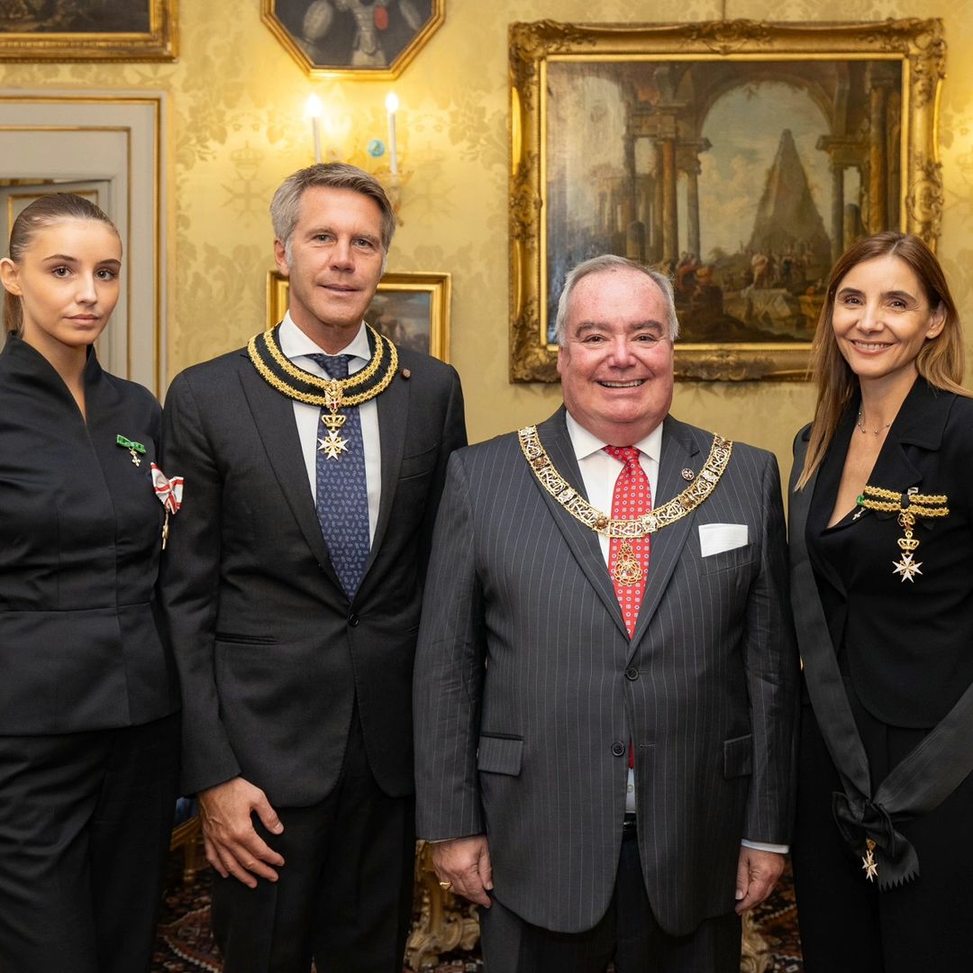 Le prince de Venise remet l’Ordre Suprême de la Très Sainte Annonciade – Noblesse & Royautés