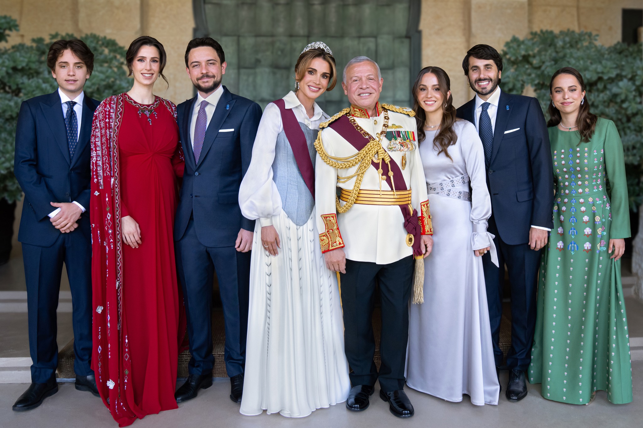 Les voeux de la famille royale jordanienne – Noblesse & Royautés