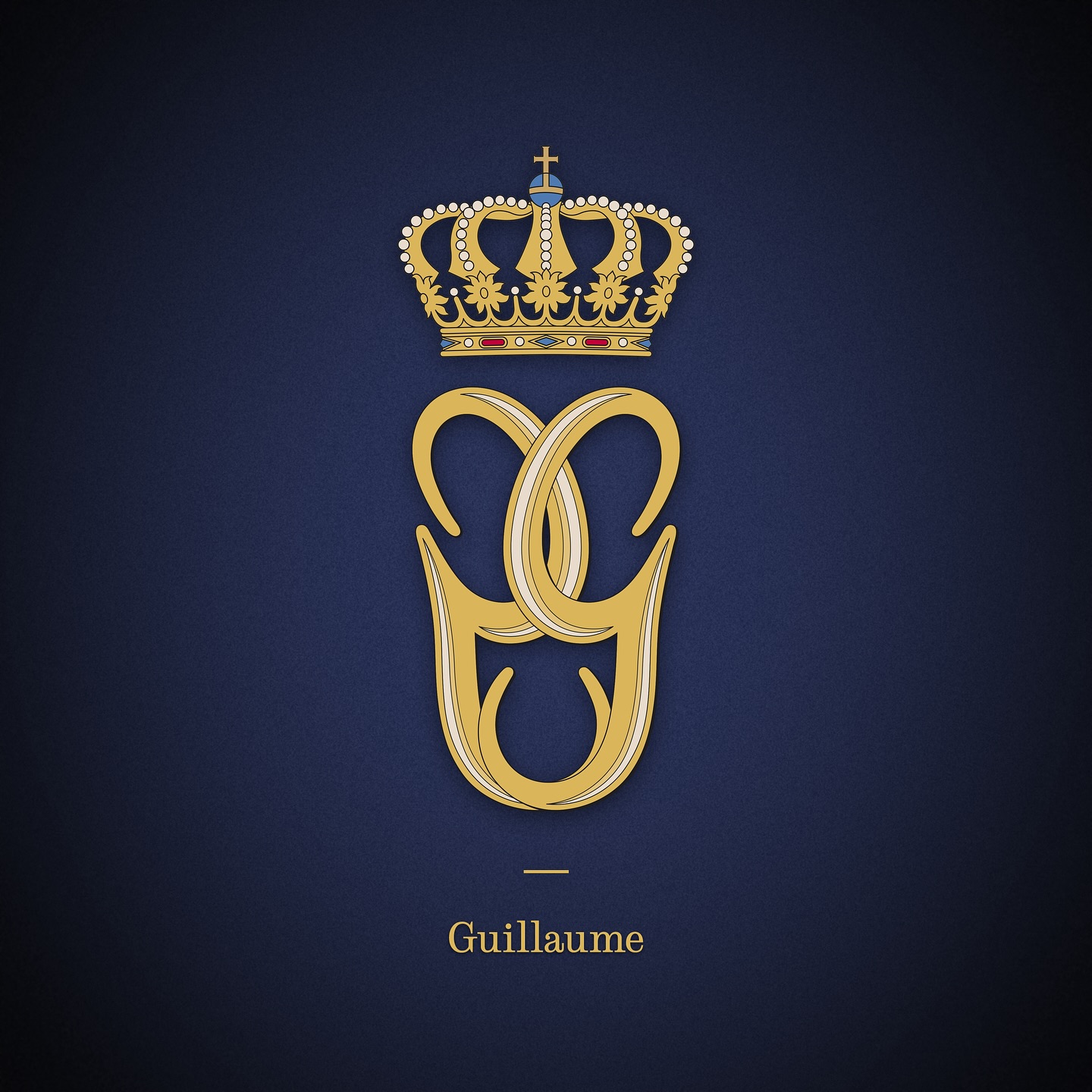 Le monogramme de Guillaume de Luxembourg – Noblesse & Royautés