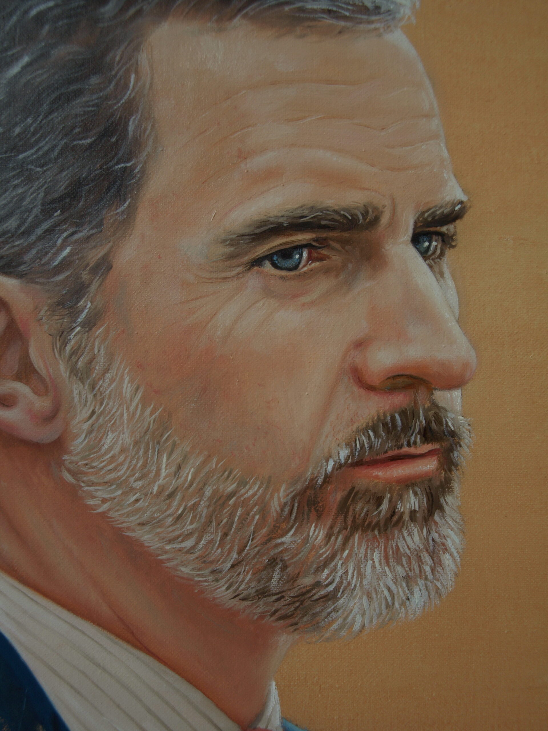 Nouveau portrait de Felipe VI par un artiste majorquin – Noblesse ...