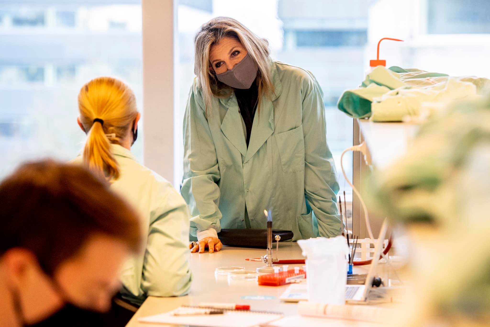 Maxima des Pays-Bas en visite à l’université d’Utrecht – Noblesse ...
