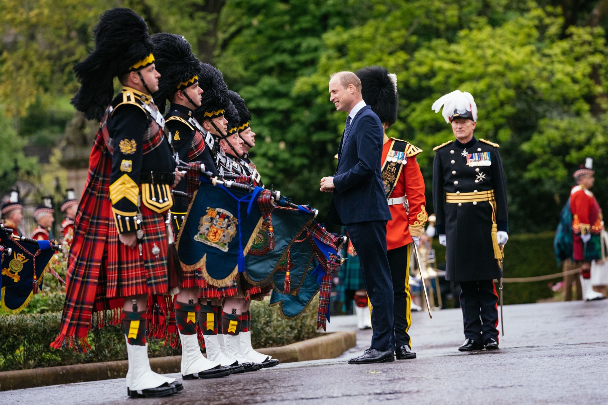 Début de la semaine écossaise du prince William – Noblesse & Royautés