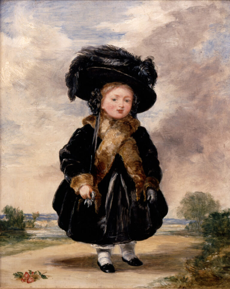 Portrait de la reine Victoria enfant – Noblesse & Royautés