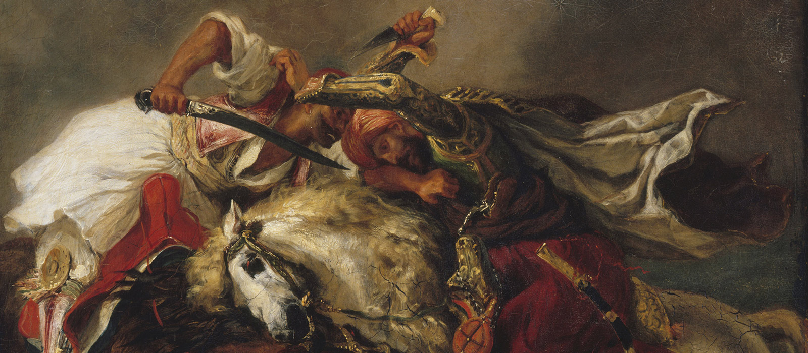 Exposition « Un duel romantique, Le Giaour de Lord Byron par Delacroix ...