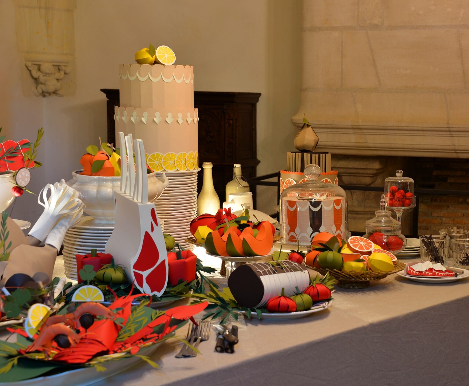 Exposition « Papiers pliés, papiers gourmets » à Azay le Rideau ...