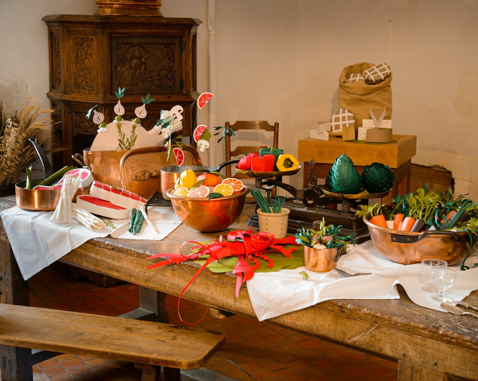 Exposition « Papiers pliés, papiers gourmets » à Azay le Rideau ...