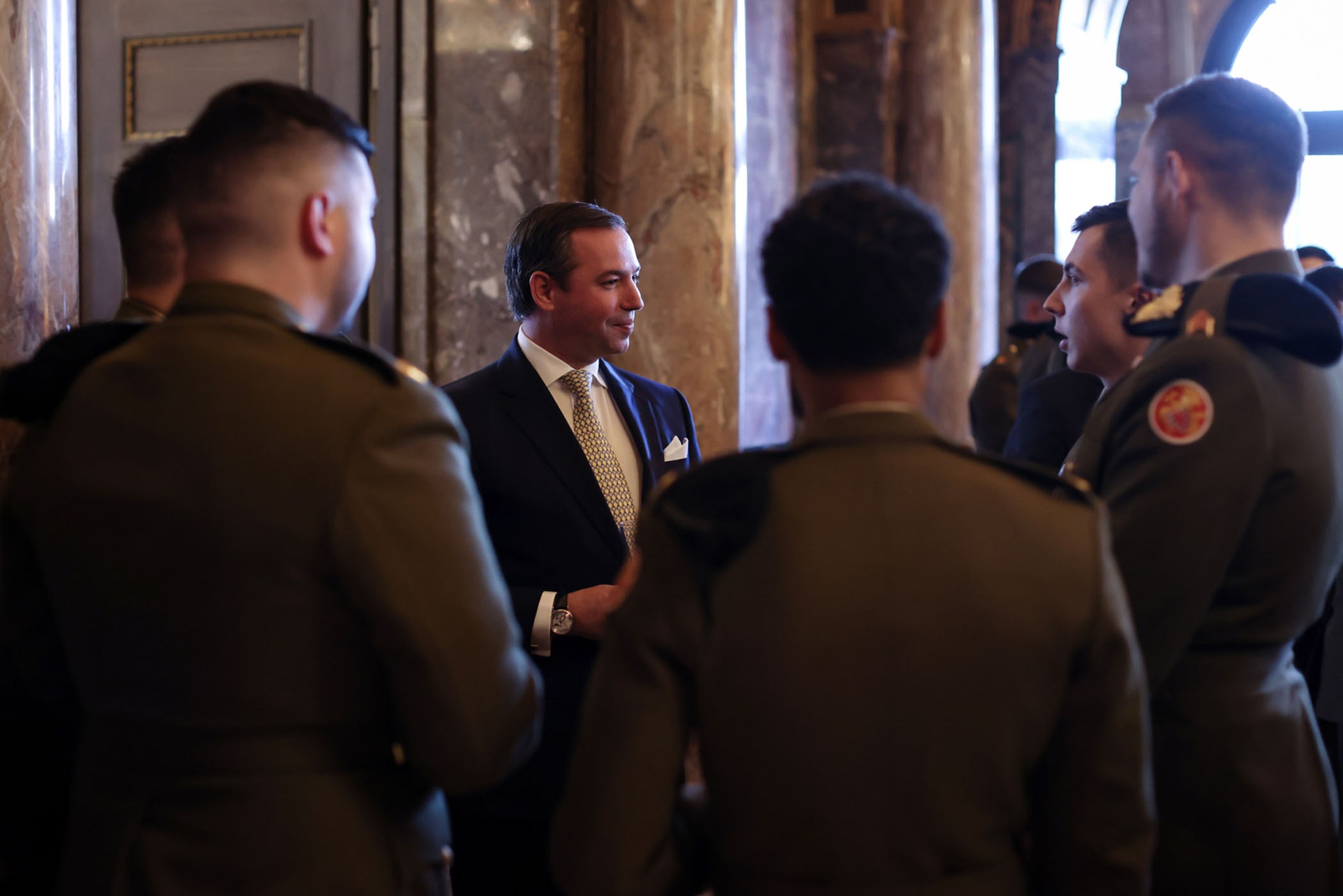 Henri et Guillaume de Luxembourg : réception au château de Berg ...