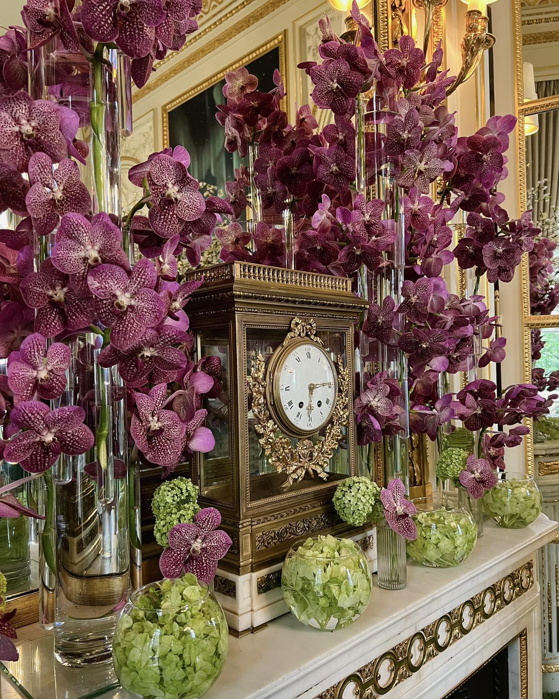 Décoration florale au Crillon – Noblesse & Royautés