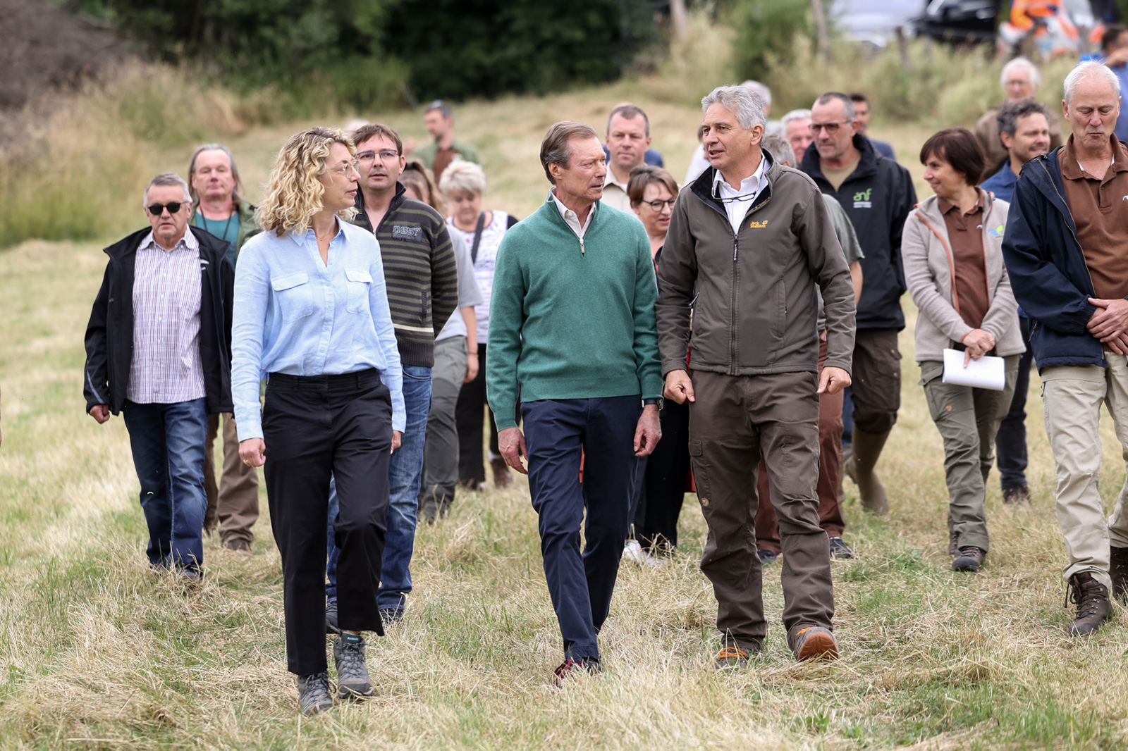 Henri de Luxembourg : promenade à Rambrouch – Noblesse & Royautés