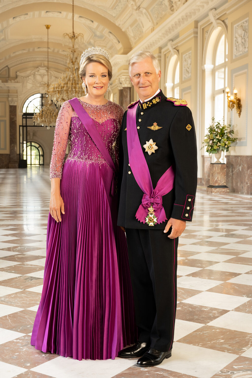 Nouveaux portraits du couple royal belge – Noblesse & Royautés