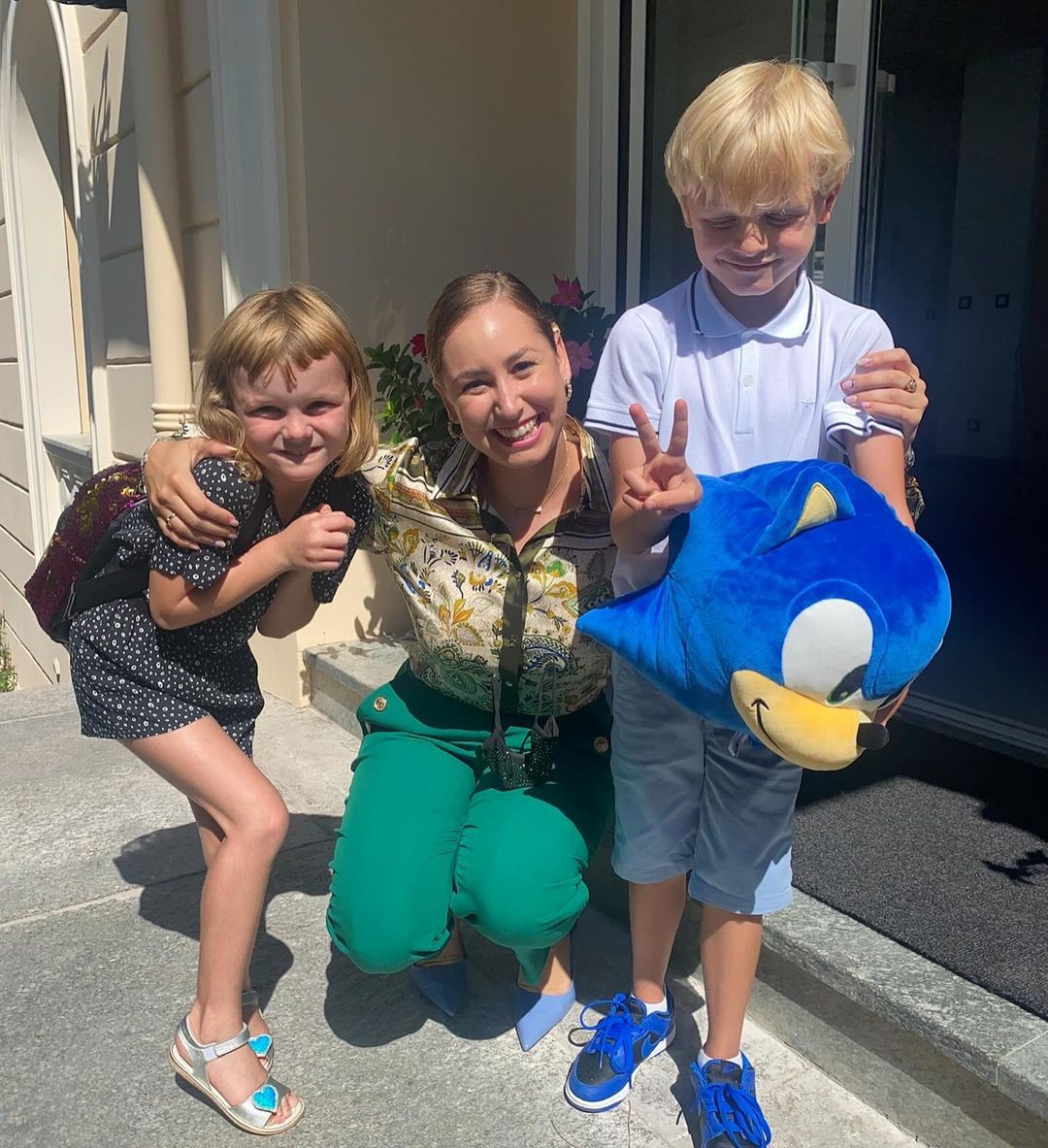 Jazmin Grace Grimaldi souhaite un heureux anniversaire à Jacques et ...