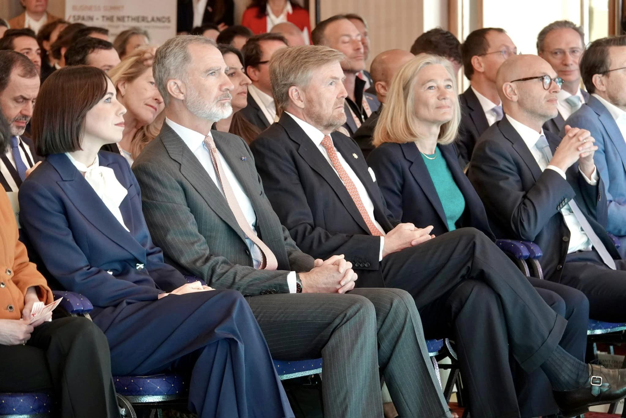 Willem Alexander et Felipe : forum économique à La Haye – Noblesse ...