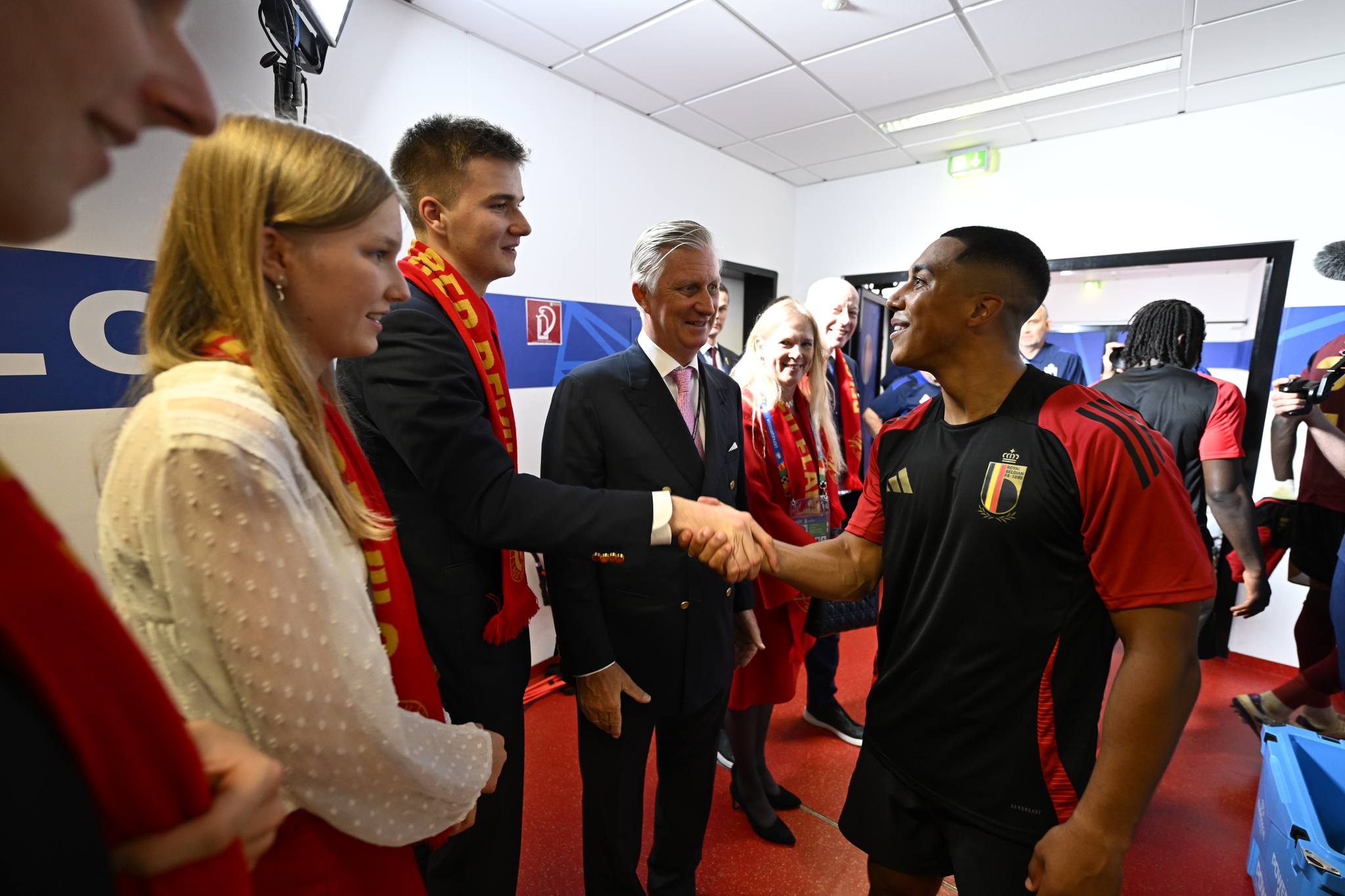 La famille royale belge à Cologne pour l’Euro 2024 – Noblesse & Royautés