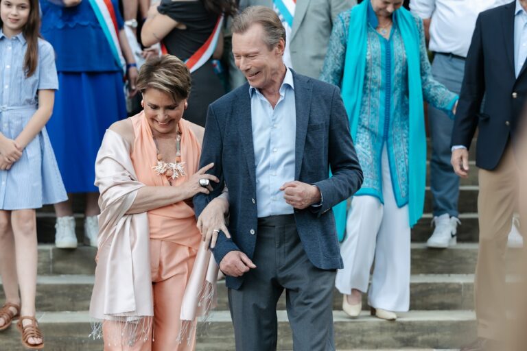 Aubade de Fête nationale au château de Berg – Noblesse & Royautés
