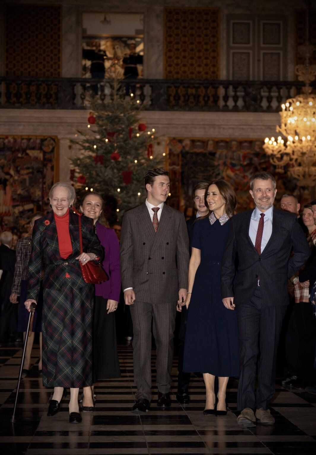 Réception de Noël à Christiansborg – Noblesse & Royautés